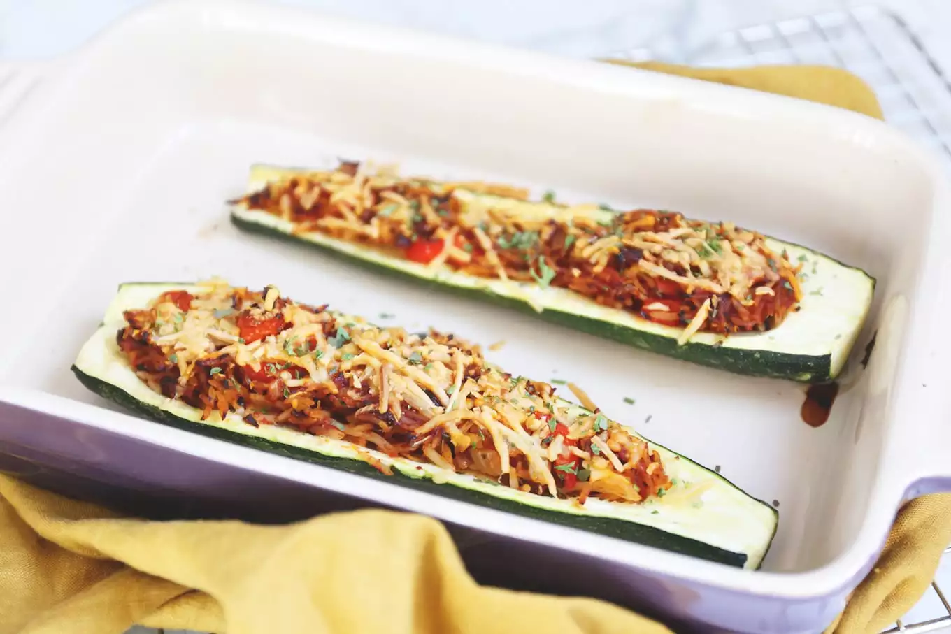 Gevulde courgette met rijst | Lekker en simpel | Bloglovin’