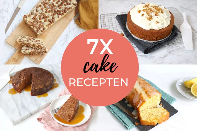 7x cake recepten | Lekker en Simpel